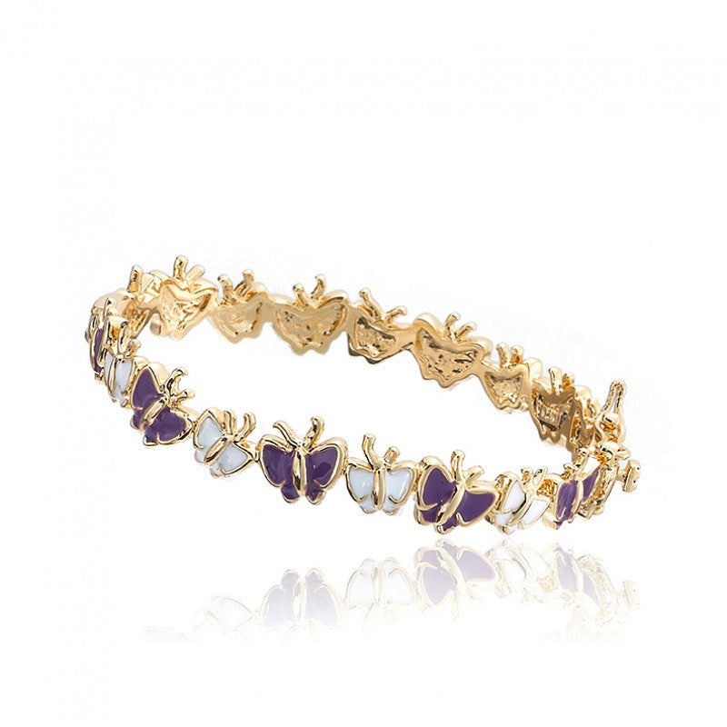 Enamel Butterfly Bangle – shoptwinstars